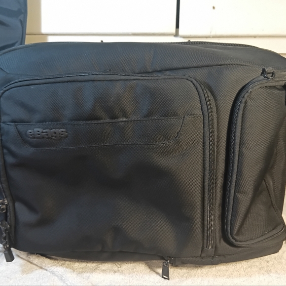 Other | Ebags Professional Slim Laptop Backpack Blackorange Euc Travel ...